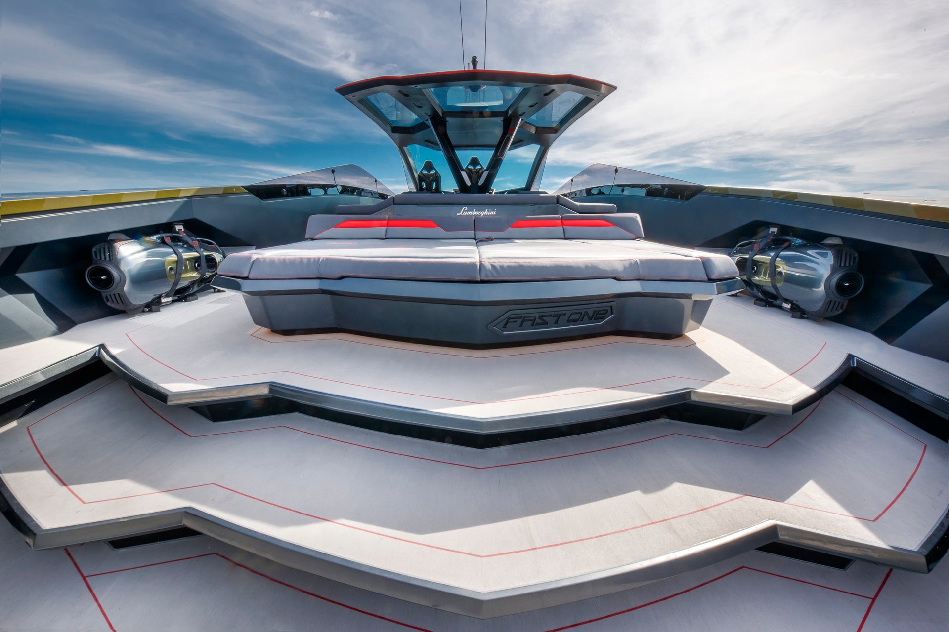 M/Y FAST ONE Motor Yacht Charter In Monaco | Lamborghini Yacht Charter ...