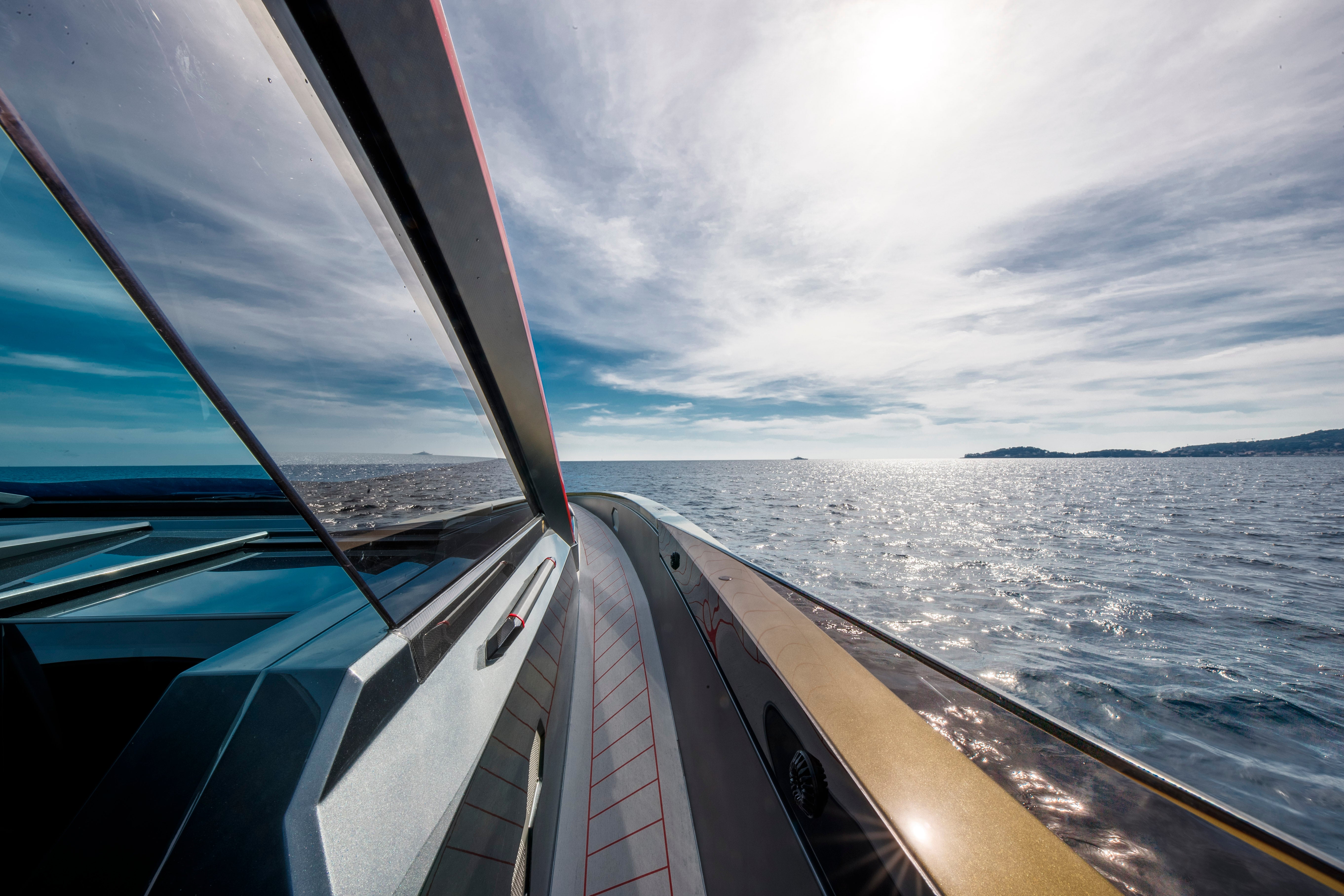 M/Y FAST ONE Motor Yacht Charter In Monaco | Lamborghini Yacht Charter ...